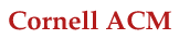 Cornell ACM