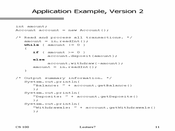 Application Example, Version 2