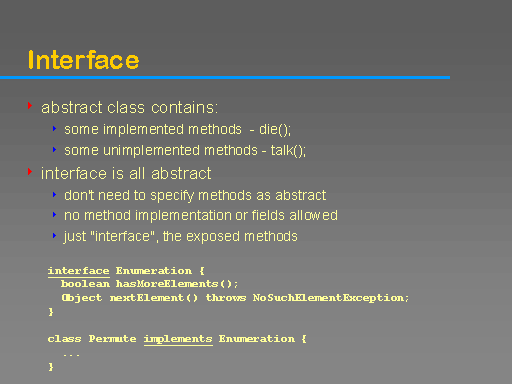 Interface