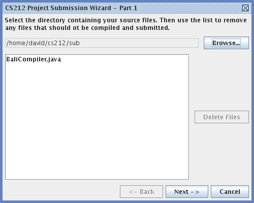 Submitting a CS212 Assignment