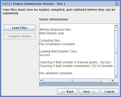 Submitting a CS212 Assignment
