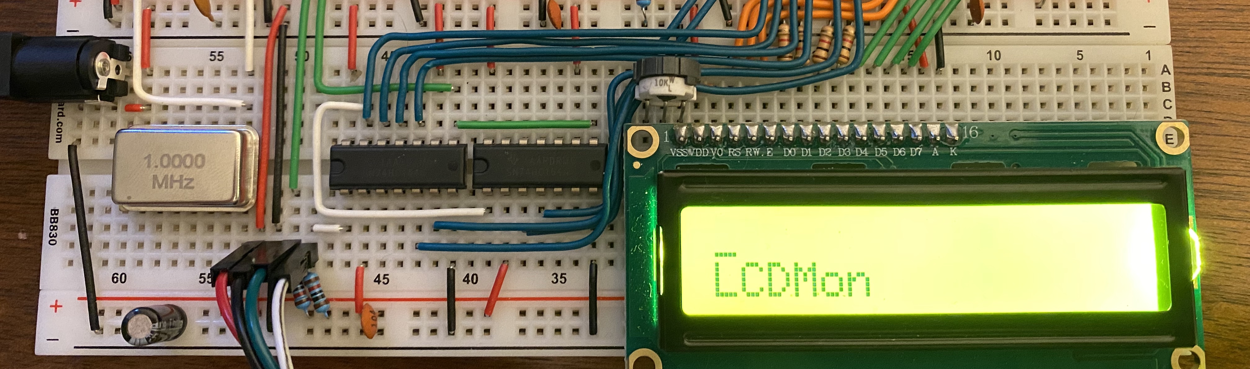 Building a 6502 Computer, Part 3: Monitor Program | Kiran Tomlinson